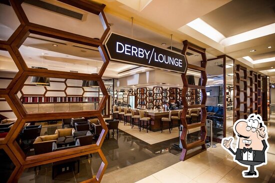 Menu at Derby Lounge pub & bar, Pietermaritzburg