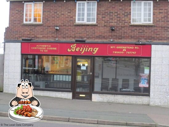 Menu at Beijing Chinese Take-Away fast food, Colchester