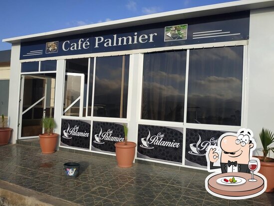 Speisekarte von Cafe Palmier, Marokko, +WJM