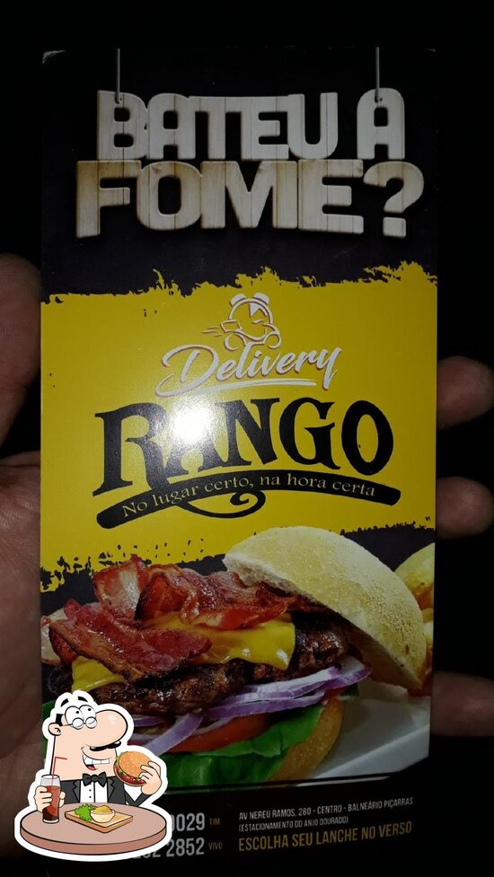 Menu at Rango restaurant, Piçarras