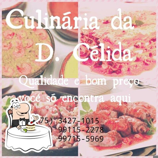 Menu at Culinária da Dona Célida restaurant, Esplanada