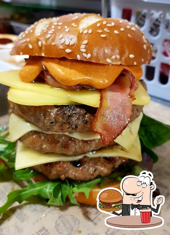 Menu at Propa Burger Take Away restaurant, Sutton Saint James