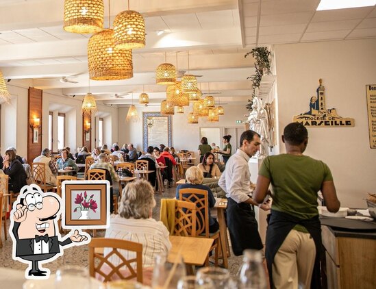 Le Restaurant Notre Dame de la Garde, Marseille - Menu du restaurant ...