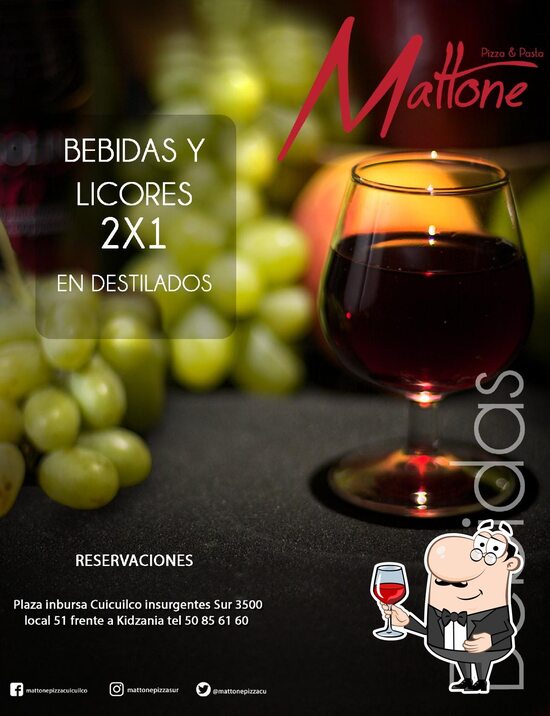 Mattone Pizza & Pasta, Ciudad de México - Menú del restaurante, precios ...