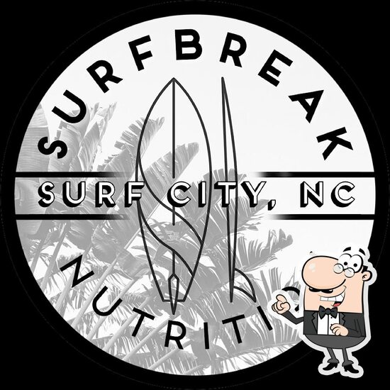 Menu at Surfbreak Nutrition cafe, Surf City