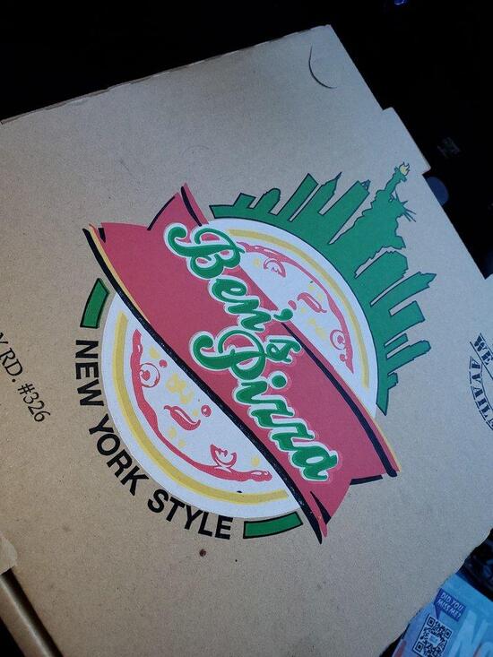 Menu at Ben's Pizza pizzeria, Surprise
