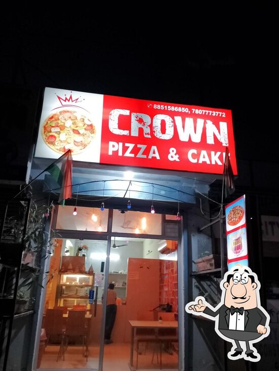 Menu at Crown pizza and cake, Gurugram