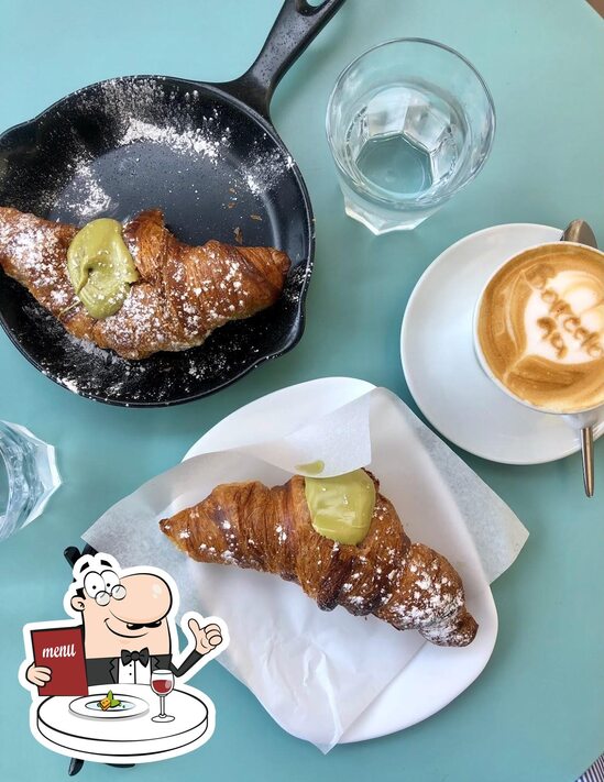 Menu at La Crema cafe, Saint Julian's