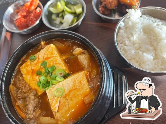 Menu at Soul of Seoul restaurant, Thrumster