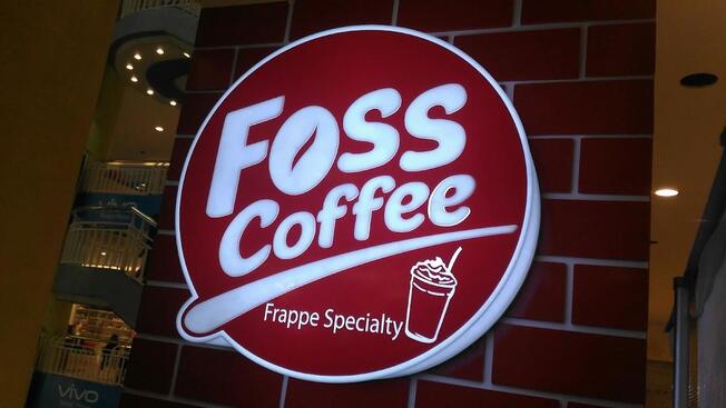 Menu at Foss Coffee, Davao City