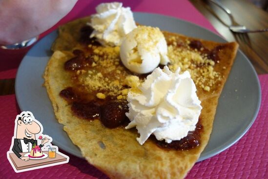 Menu au La Crêpe Flambée, Brest