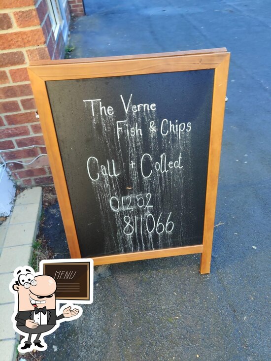Menu at The Verne Fish & Chips fast food, Fleet