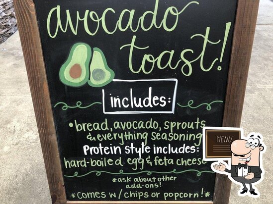 Menu at Cleveland Cafe, Alpine