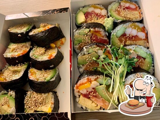 Carta del restaurante Huku Sushi, Seul