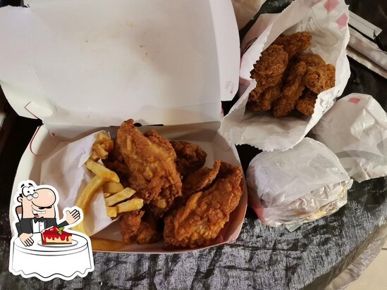 Menu at KFC Cape Gate restaurant, Cape Town
