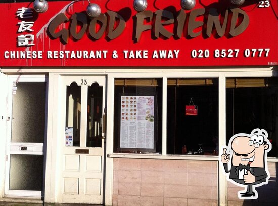 Menu at Good Friend restaurant, London, 23 Winchester Rd