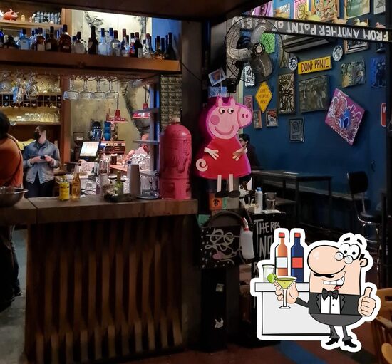 Carta del pub y bar La Nacha, Guadalajara