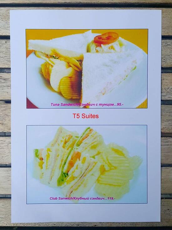 Menu at ครัวอร่อย Aroi Kitchen restaurant, Pattaya City