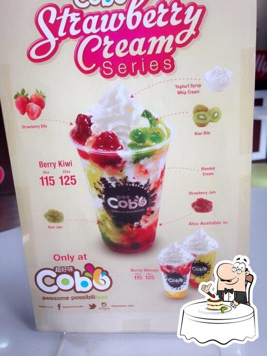 Cobo Milk Tea, Parañaque - Restaurant menu, prices and reviews