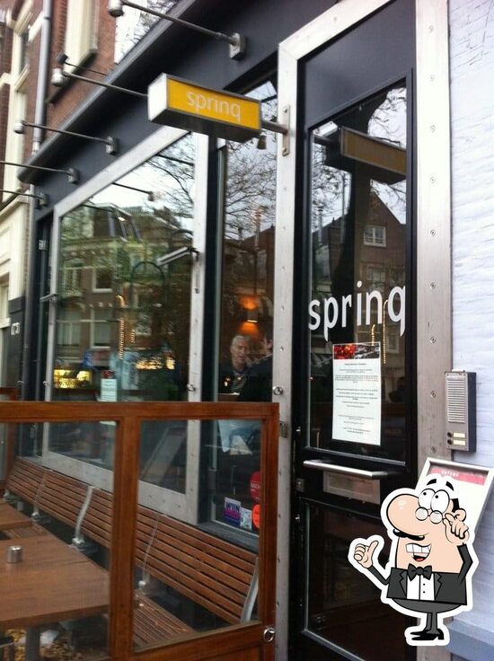 Menu at Spring, Amsterdam