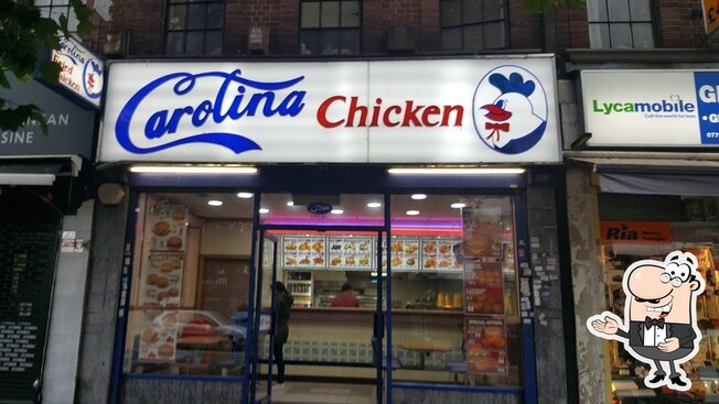 Menu at Carolina Chicken fast food, Edgware, 43 Burnt Oak Broadway