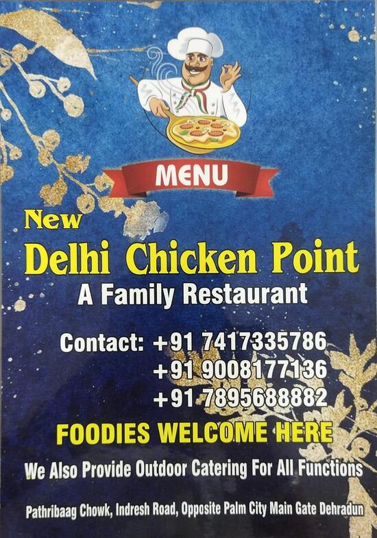 Menu at New Delhi Chicken Point - Best Chicken Restaurant in Dehradun ...