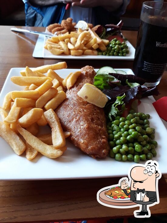 Menu at The Rock Inn pub & bar, Porthcawl