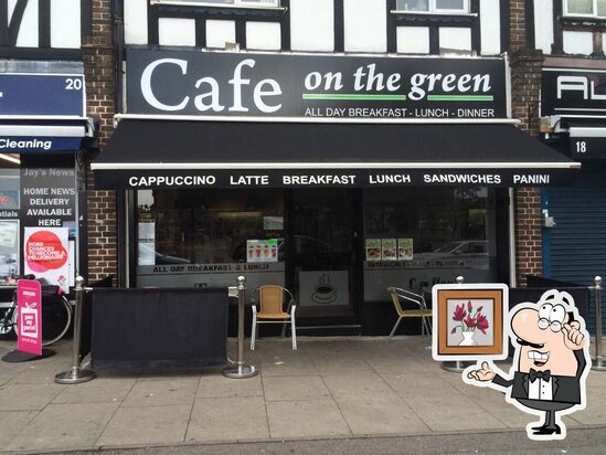 Menu at Cafe on the Green, Welling, 19A Falconwood Parade