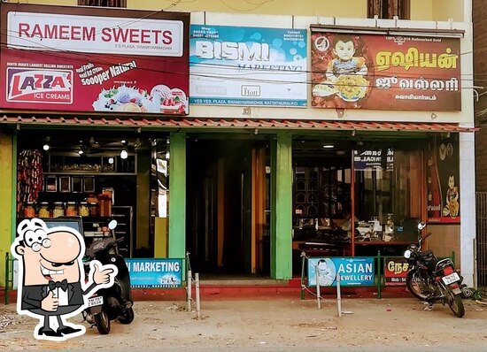 Menu at Rameem Bakery, India
