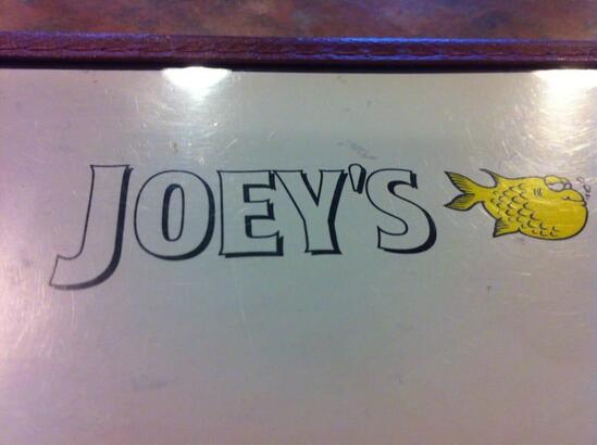 Joey's Only, Calgary - Restaurant menu, prices and reviews