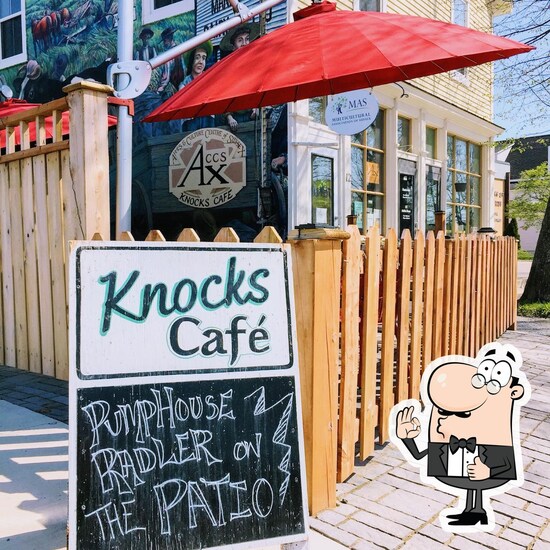 Menu at Knocks Cafe, Sussex