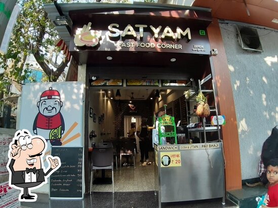 Menu at Satyam fast food center, Mumbai