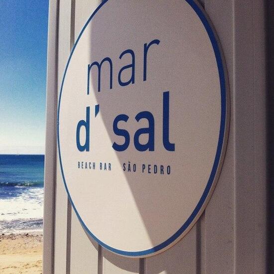 Menu at Mar d' Sal restaurant, Estoril
