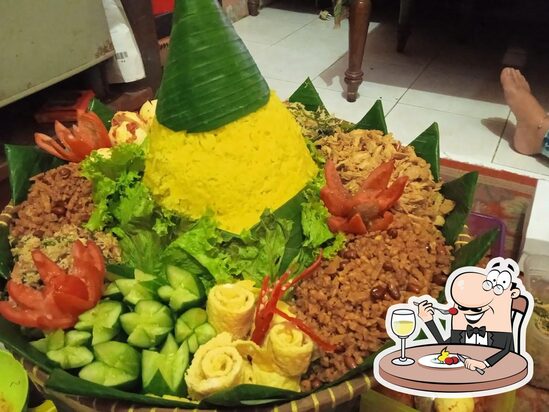 Menu at Nasi Kuning Ibu Ai Rudi restaurant, Bandung