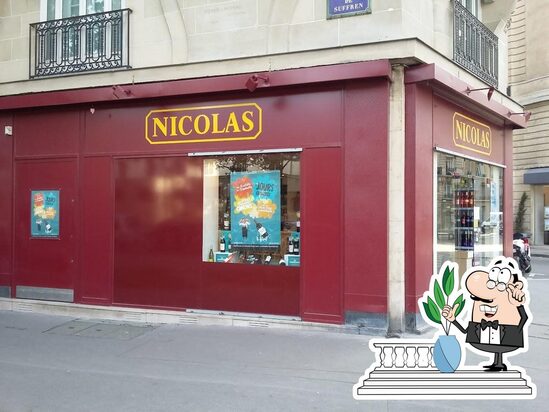Menu at Nicolas Suffren, Paris