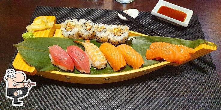 Menu at HOSHI sushi restaurant, Novigrad