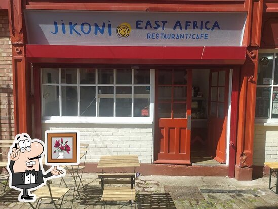 Menu at Jikoni East Africa restaurant, Bristol