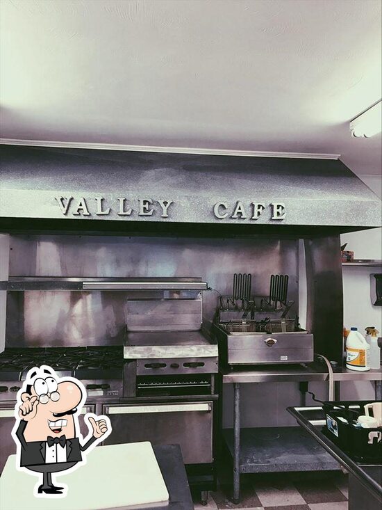 Menu at Valley Cafe, USA
