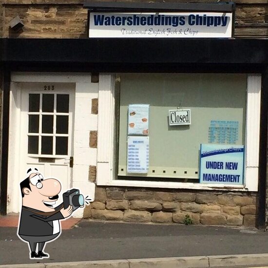 Menu at Watersheddings Chippy restaurant, Oldham