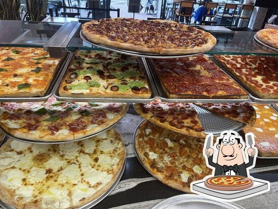 Menu at Pizzeria G, Garden City
