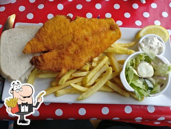Menu at Puffers Café Bistro cafe, Irvine, Scottish Maritime Museum