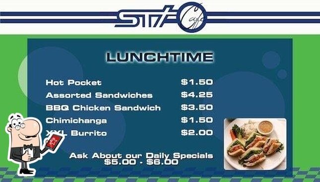 Menu at STI Cafe, Salt Lake City