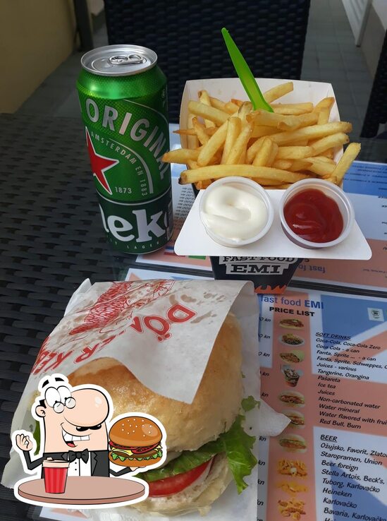 Menu at Fast food EMI - RABAC, Rabac
