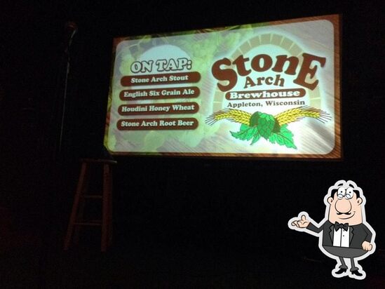 Menu at Skyline Comedy Cafe, Appleton
