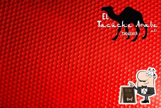 Carta del restaurante Taquería El Tacuche Arabe Alï, Metepec