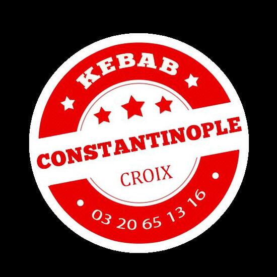Menu at Le Constantinople restaurant, Croix