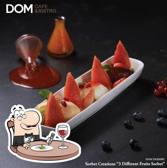 Menu at DOM Cafe & Bistrol @ Central Eastville, Bangkok, Pradit ...