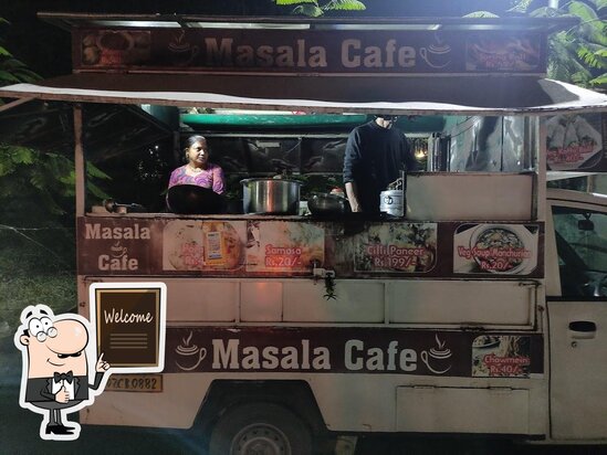 Menu at Masala Cafe, Rishikesh