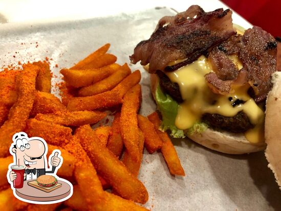 Menu at Red Corner Burger Cafe, Davao City, SM Lanang Premier