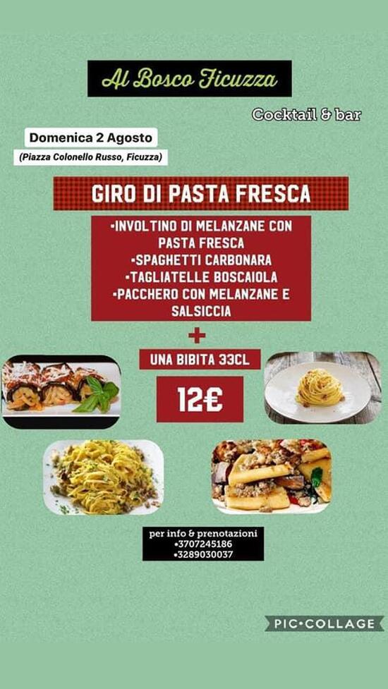 Menu da Al Bosco Ficuzza Ristorante Pizzeria Bar, Ficuzza